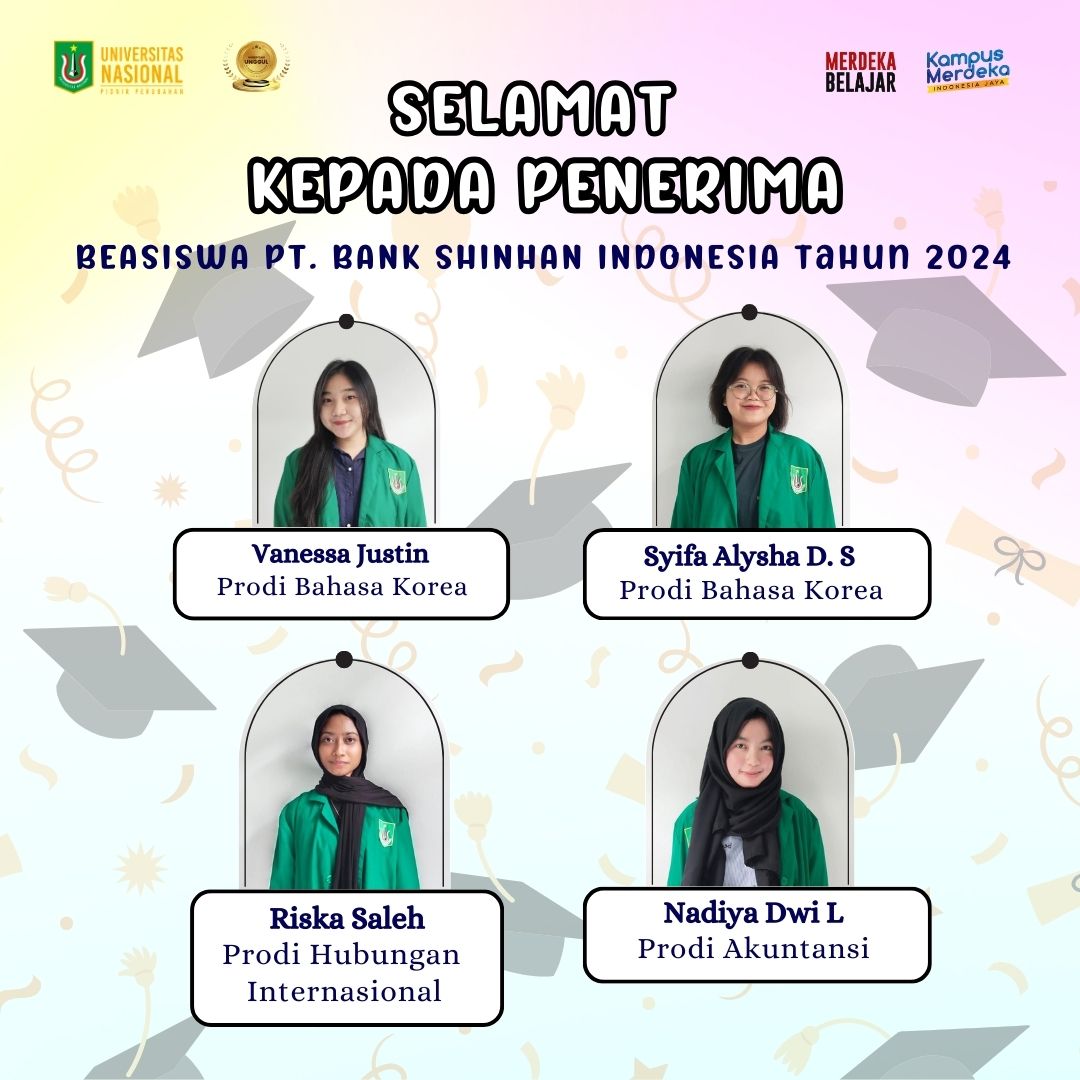 SELAMAT KEPADA MAHASISWA PENERIMA PROGRAM BEASISWA PT. BANK SHINHAN ...